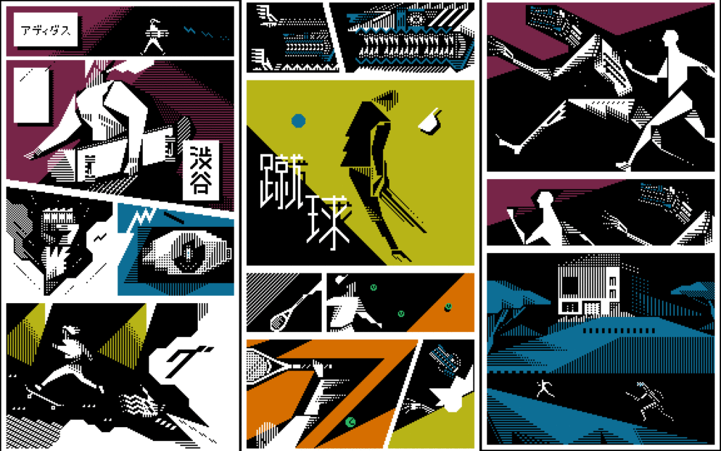 hermippe pixel art work