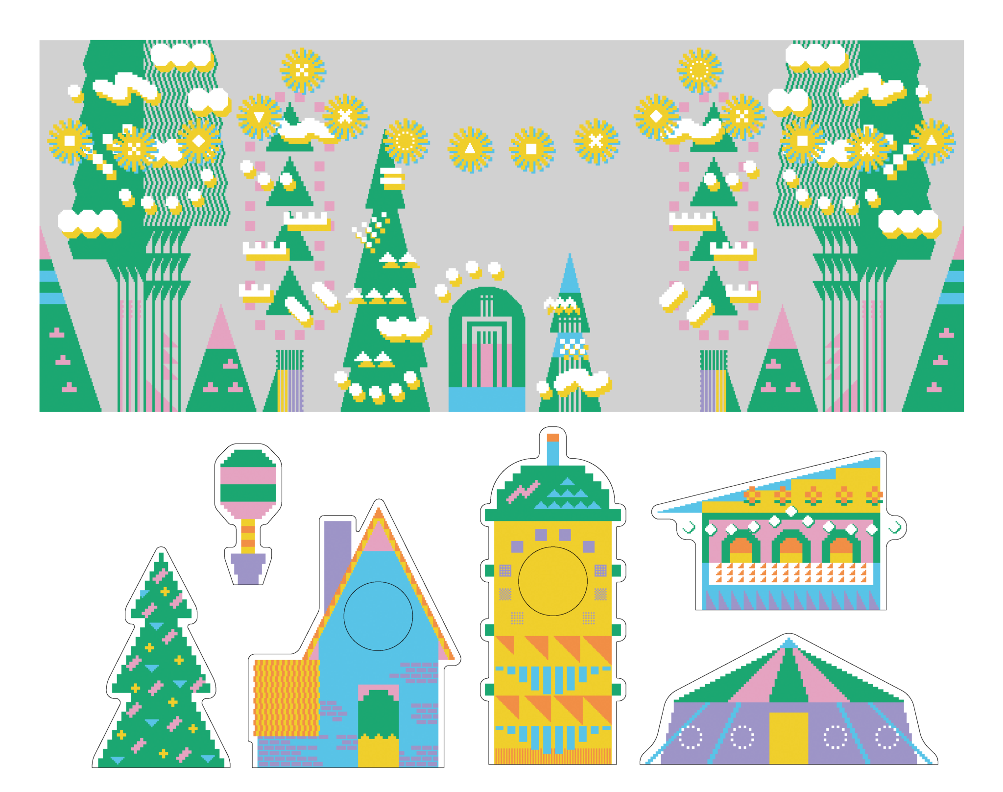 hermippe pixel art work